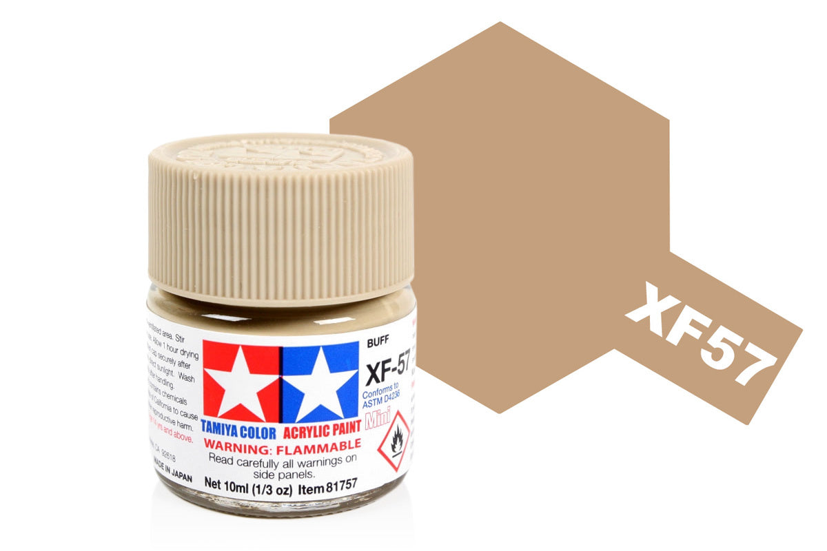 Tamiya - Acrylic Mini XF-57 Buff 10ml – SuperModels