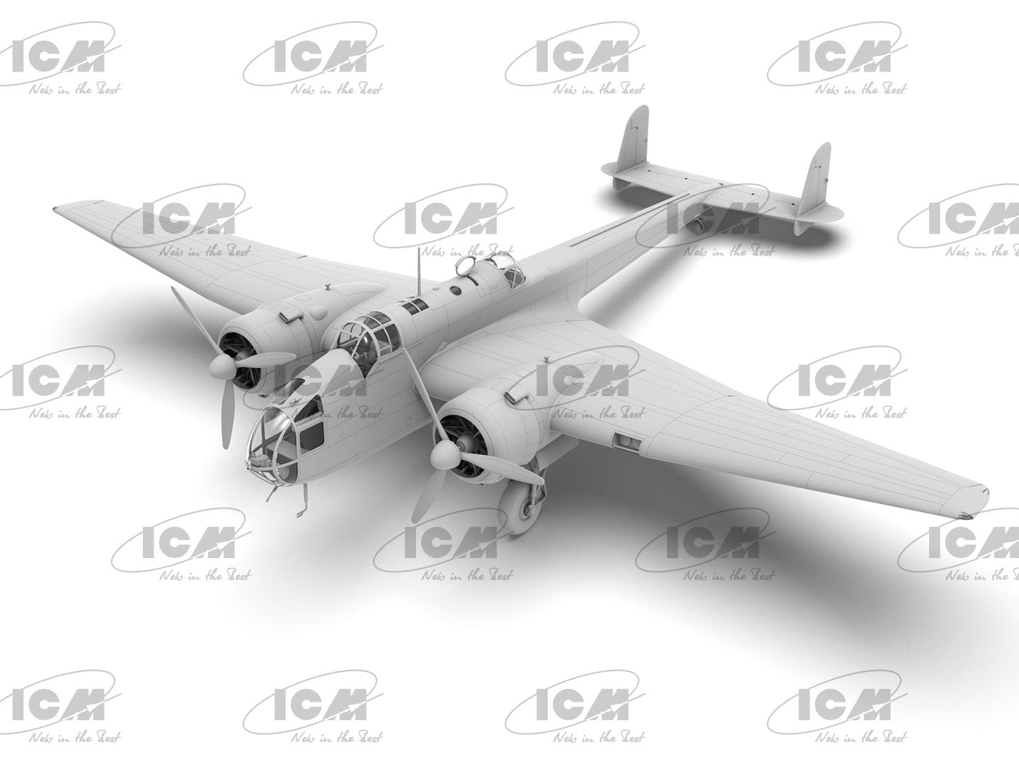 1/48 ICM - HP.52 Hampden B.Mk.I WWII British Bomber – SuperModels