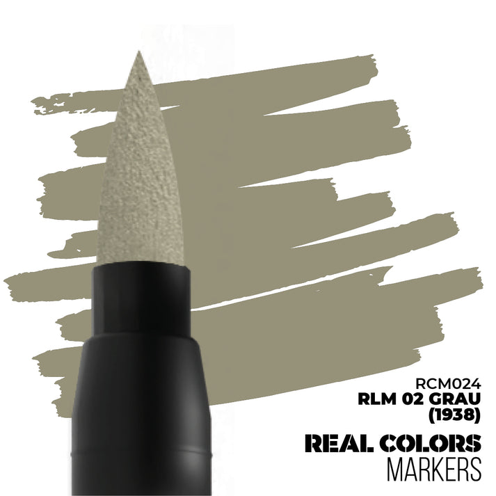 RCM024 - AK Real Color Marker - RLM 02 Grau (1938) – SuperModels