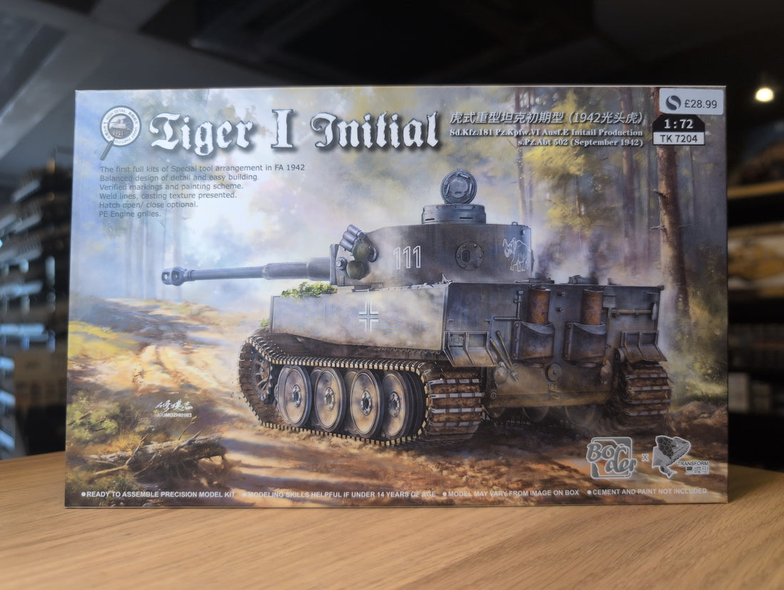 1/72 Border Model - Tiger I Initial (1942) – SuperModels
